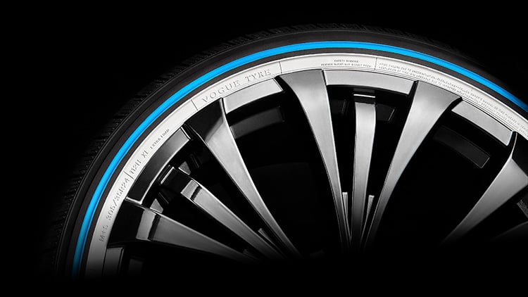 Meet The White/Blue - Vogue Tyre