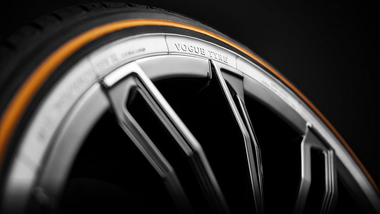 Meet The White/Gold - Vogue Tyre